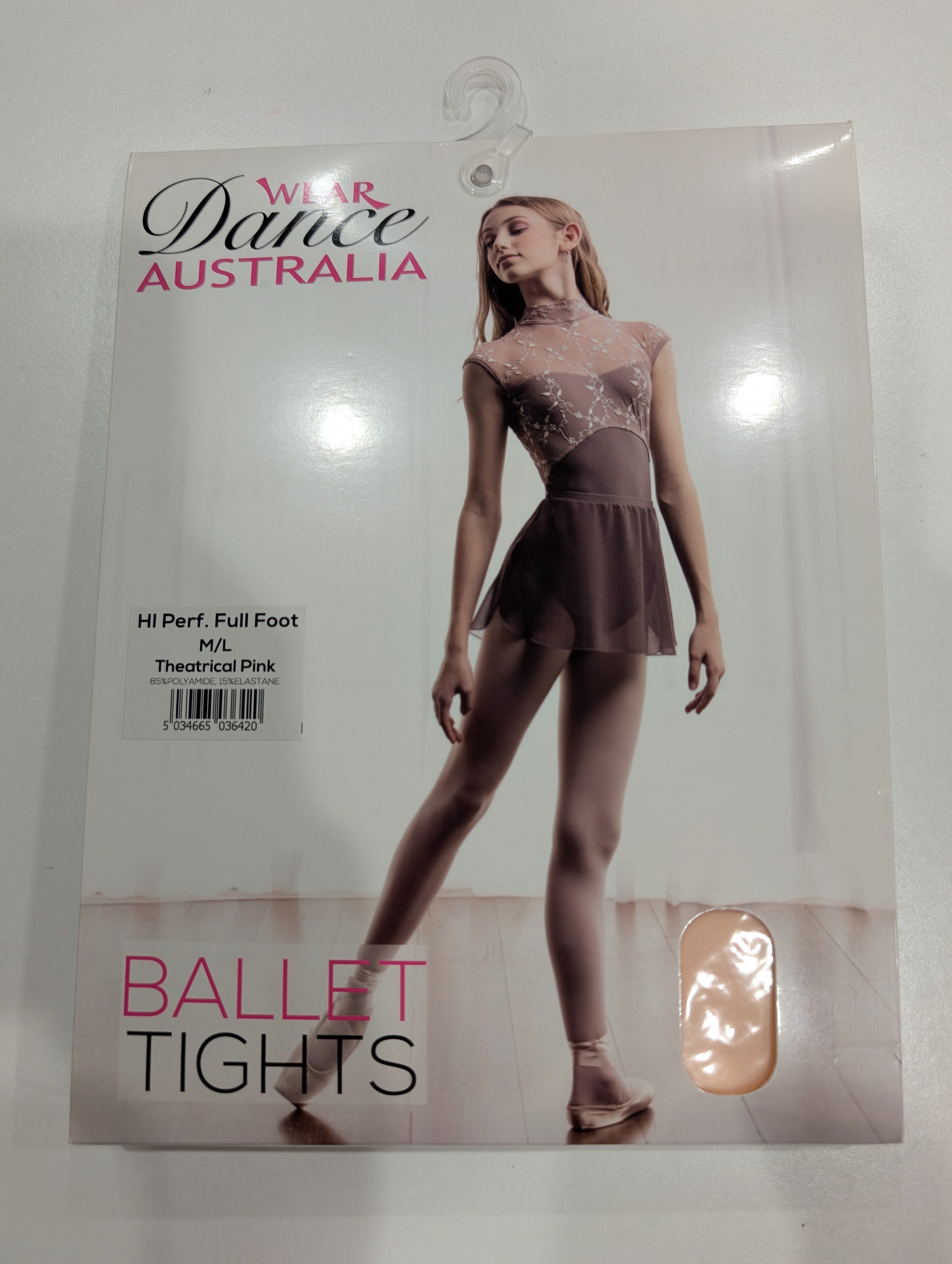 Dance wear Australia - full foot theatrical pink tights. – Ballet Emporium
