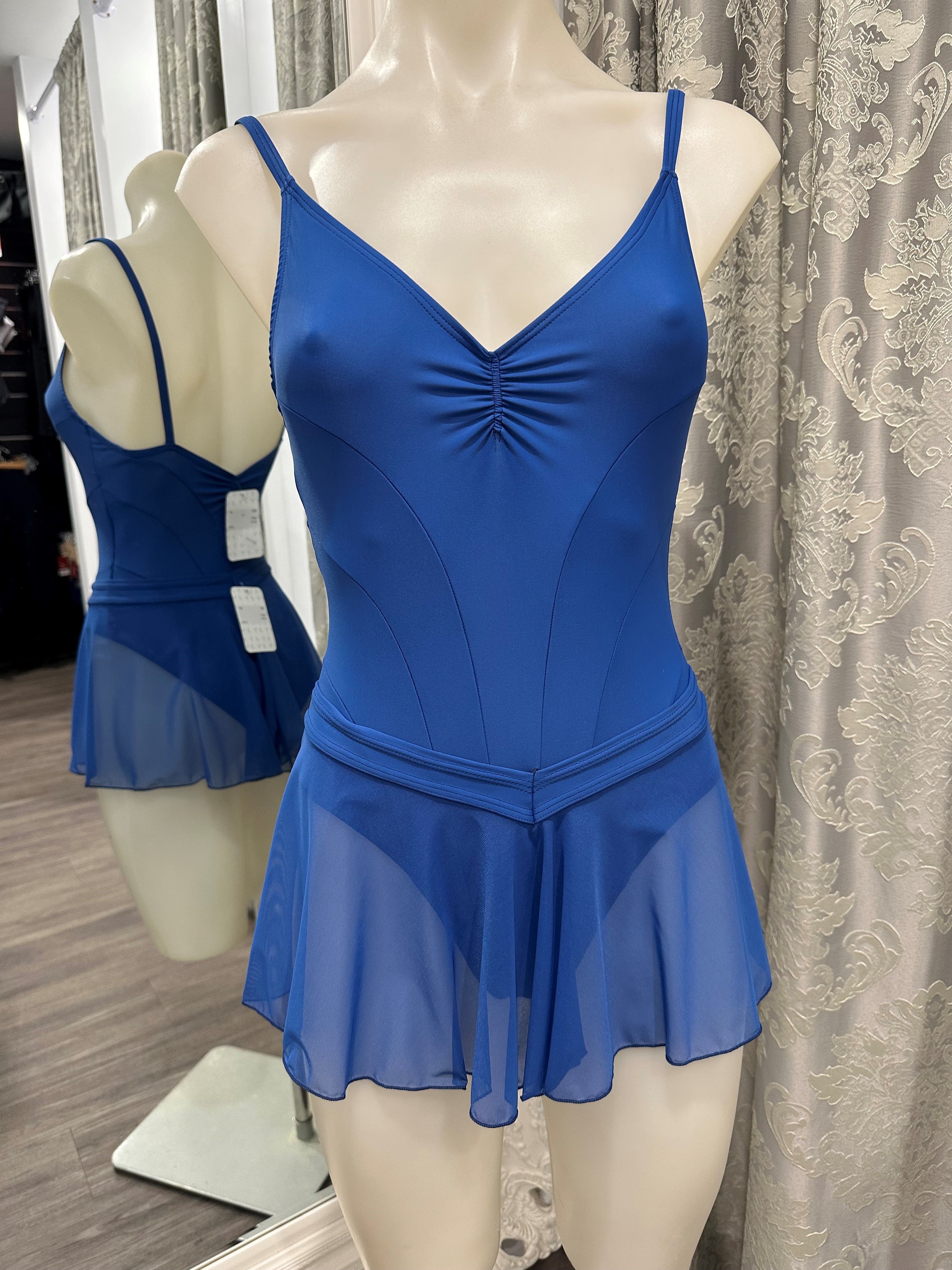 Degas pull on skirt royal – Ballet Emporium